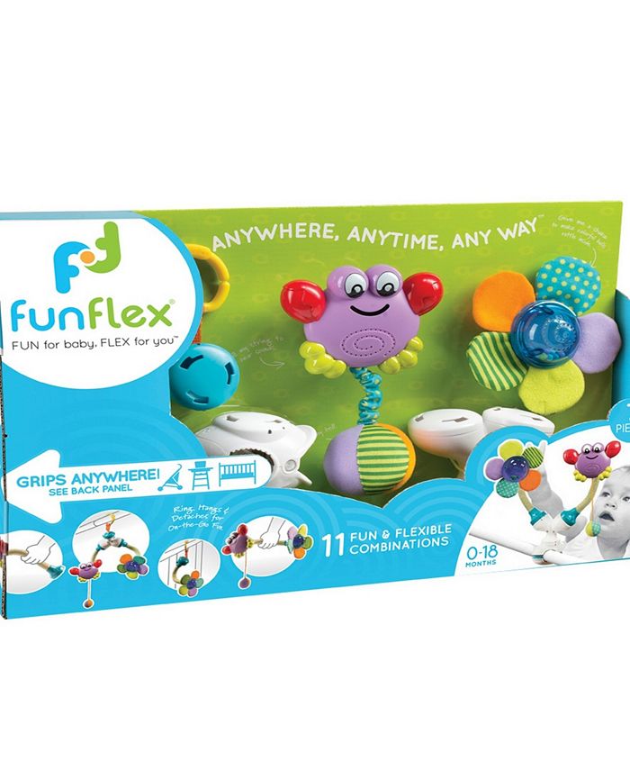 FUN FLEX Best Award Winning 3-In-1 Interchangeable Infant Baby Activity ...