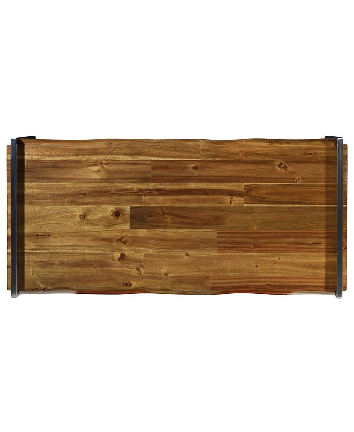 Furniture Live Edge Cocktail Table - Macy's