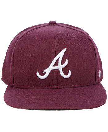 '47 Brand Atlanta Braves Autumn Snapback Cap - Macy's