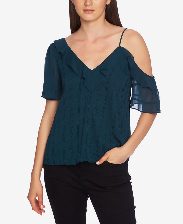 1.STATE One-Shoulder Ruffle Top - Macy's