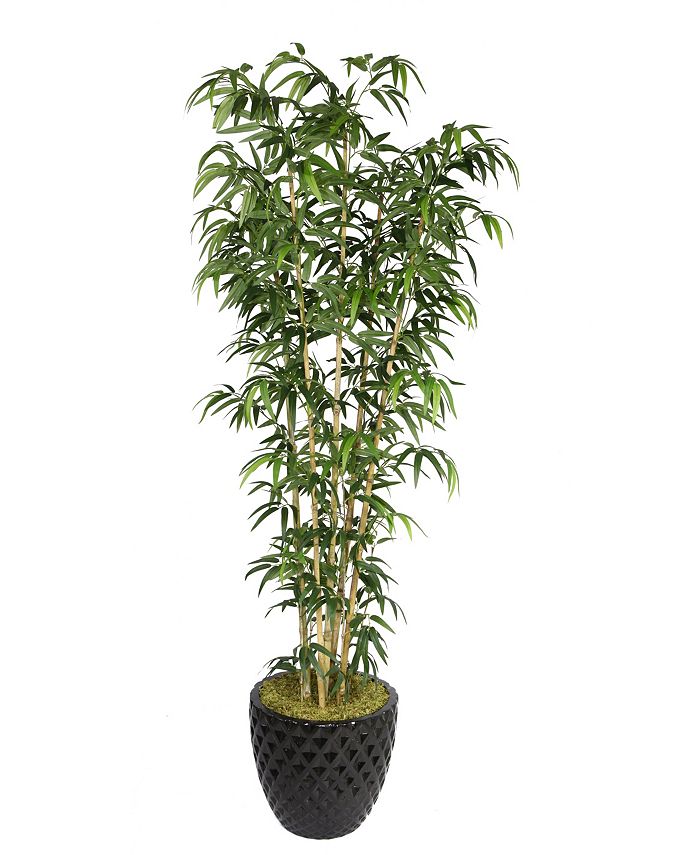 Vintage Home 78" Tall Bamboo Tree In Planter - Macy's