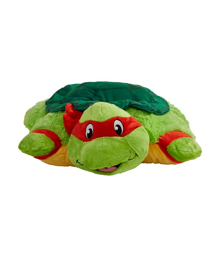 Pillow Pets Nickelodeon TMNT Raphael Stuffed Animal Plush Toy - Macy's