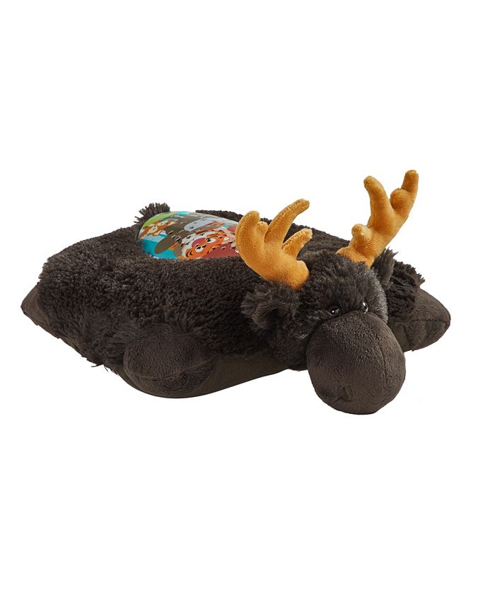 Pillow Pets Wild Moose Plush Sleeptime Lite - Macy's