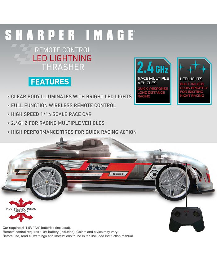 Black Series Remote Control LED Lightning Thrasher - Macy's