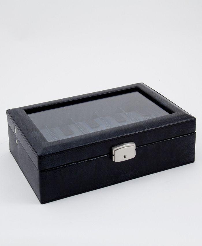 Bey-Berk Leather Watch Box - Macy's