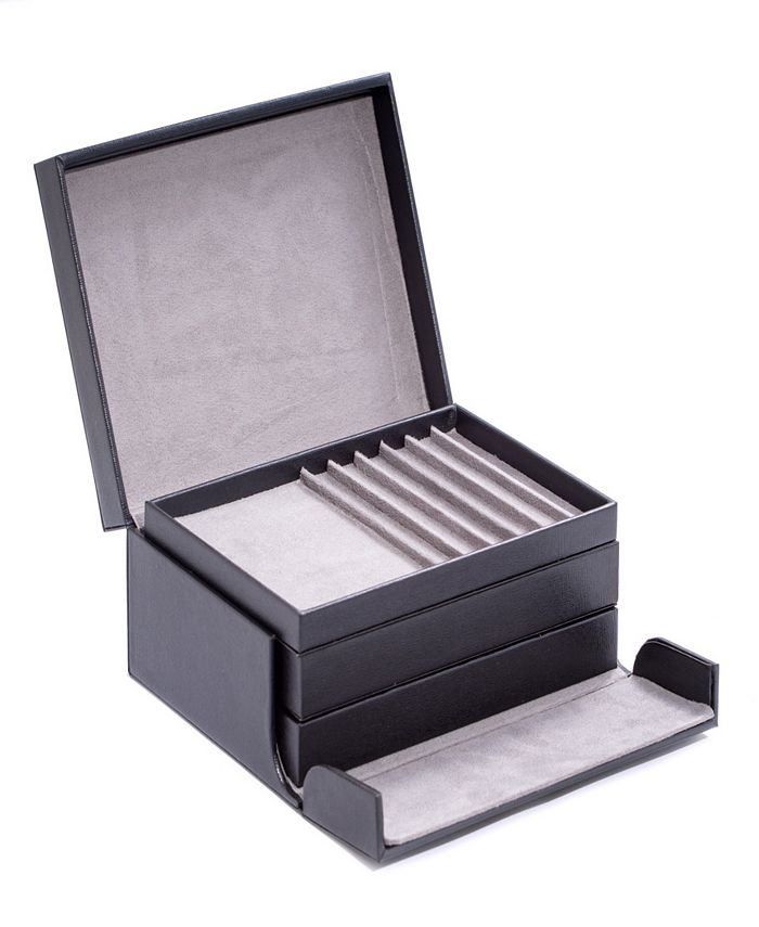 Bey-Berk Leather Watch Box - Macy's
