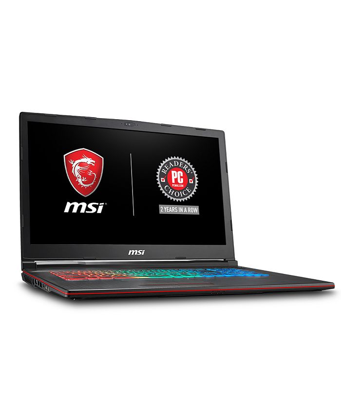 MSI GP63 Leopard-041 15.6" Performance Gaming Laptop RGB - Macy's