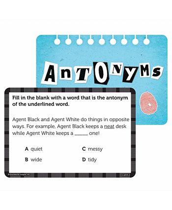 Learning Resources Educational Insights Super Sleuth Vocabulary Game ...