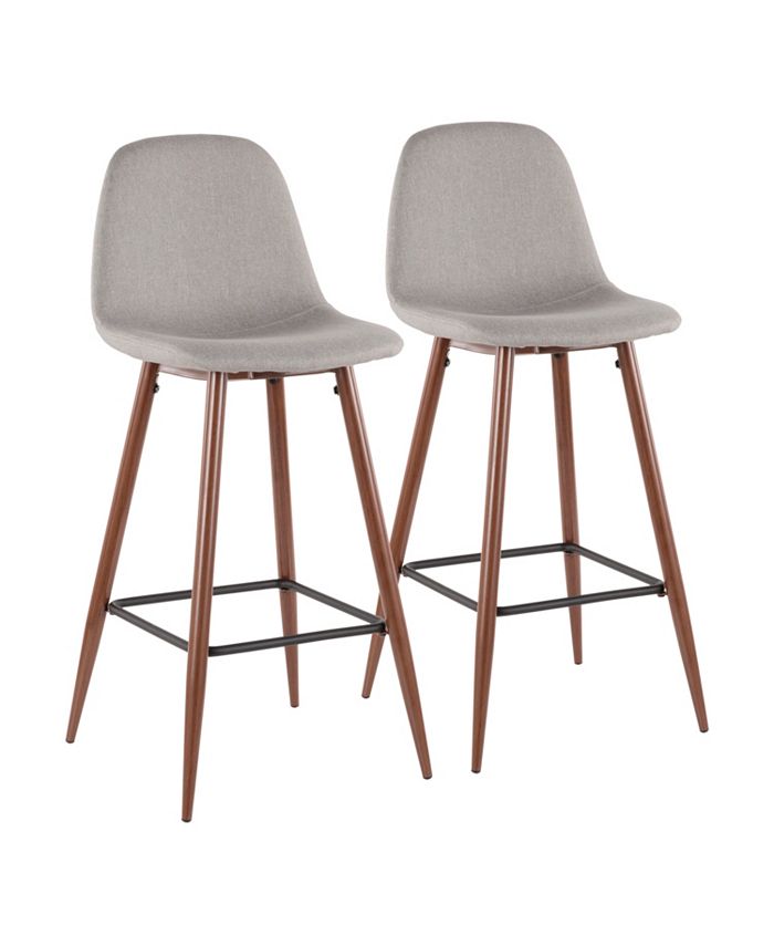 Lumisource Stackable Barstool Set of 2 - Macy's