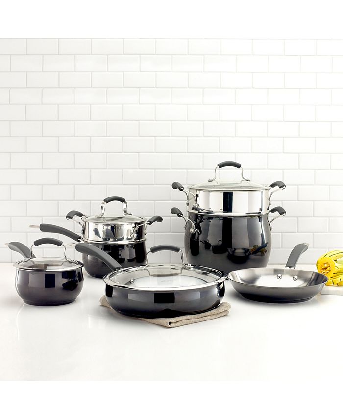 Epicurious 11-Pc. Stainless Steel Cookware Set - Macy's