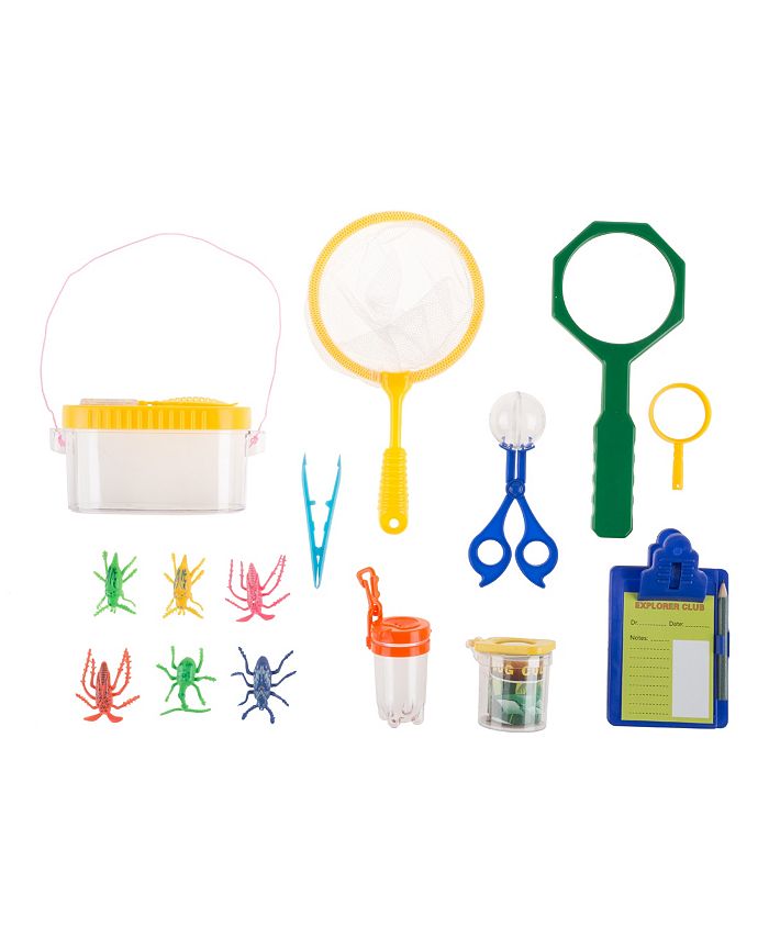 Trademark Global Kids Bug And Insect Kit 17 Piece By Hey Play - Macy's