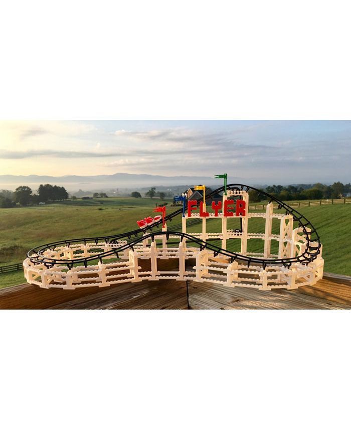 MIEH CDX Blocks Brick Construction Flyer Roller Coaster Building Set ...