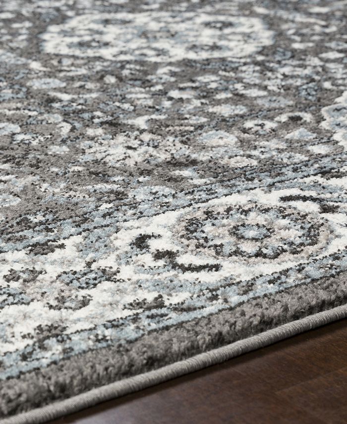 Surya Agra AGR-2307 Denim 18" Square Swatch - Macy's