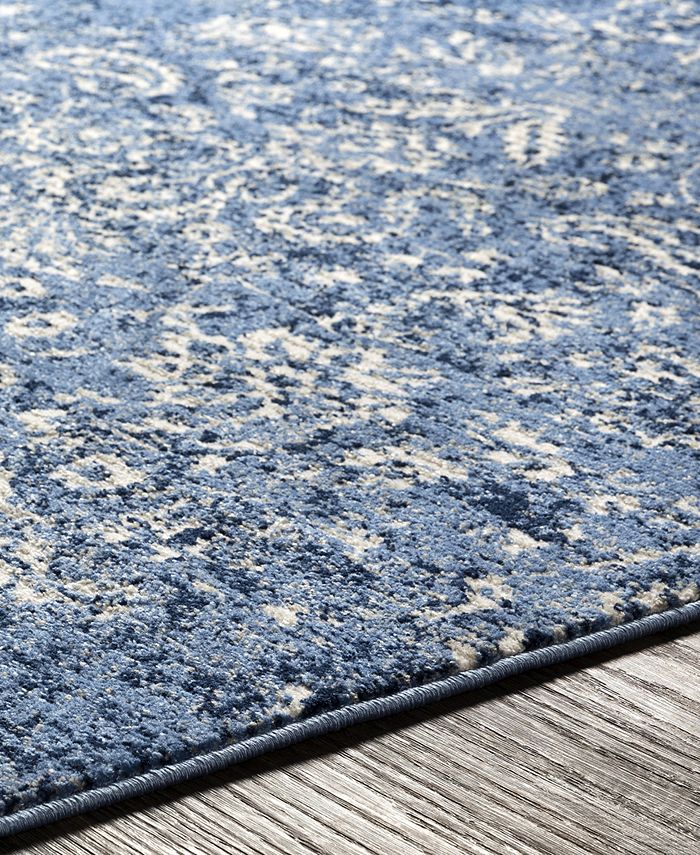 Surya Bahar BHR-2307 Bright Blue 18" Square Swatch - Macy's