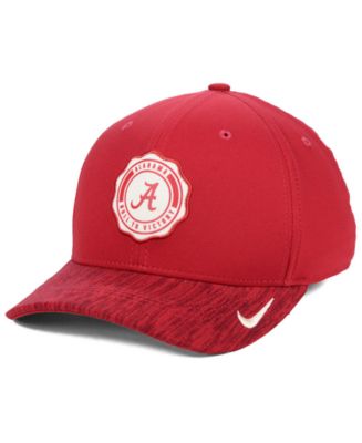 Nike Alabama Crimson Tide Rivalry Swooshflex Stretch Fitted Cap - Macy's
