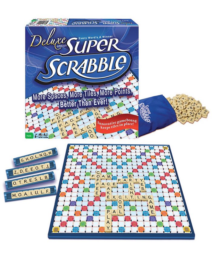 Winning Moves Tile Lock Super Scrabble - Macy's