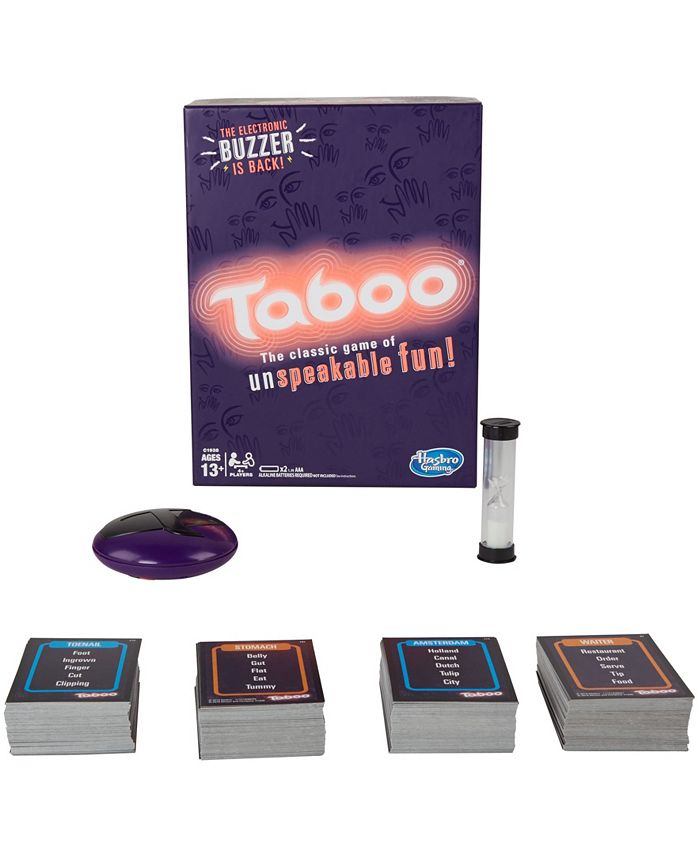 Hasbro Taboo Game - Macy's