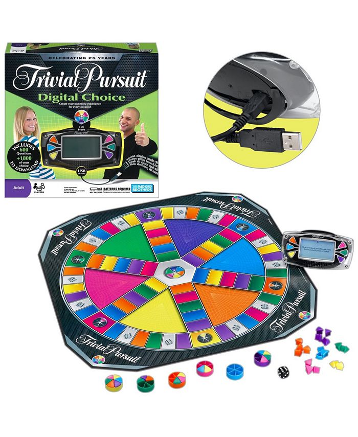 Hasbro Trivial Pursuit Digital Choice - Macy's