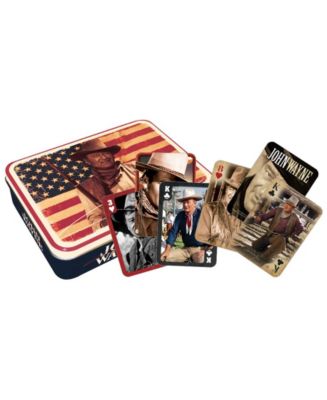John Wayne - Flag Special Edition Playing Card Set in a Tin - Macy's