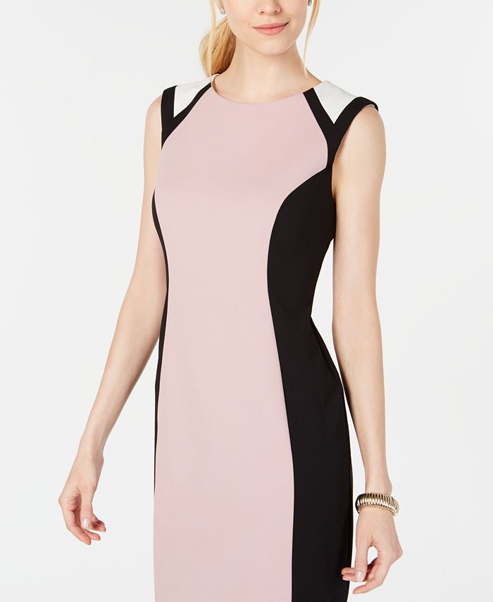 Connected Colorblocked Sheath Dress - Macy's