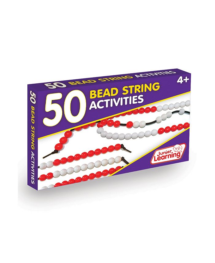 Junior Learning 50 Bead String Activities Learning Set - Macy's