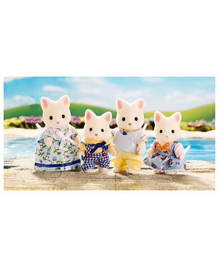 Calico Critters - Silk Cat Family - Macy's
