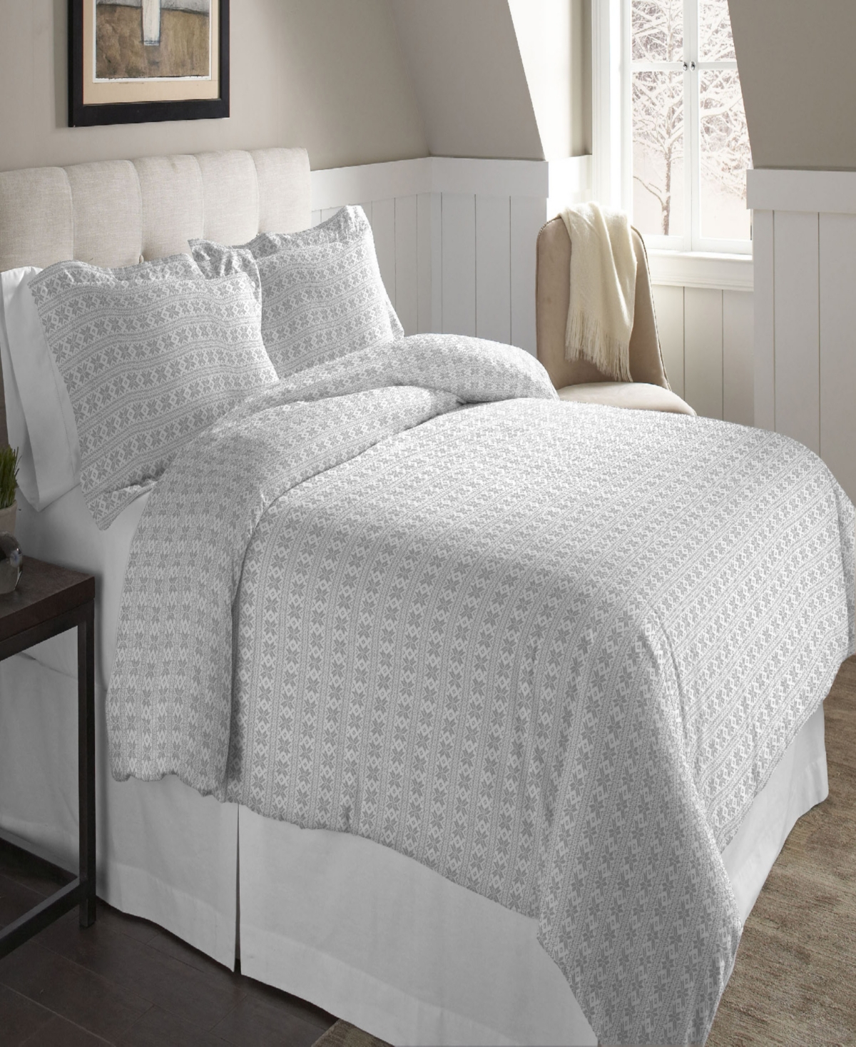 Click here for Pointehaven Fair Isle Superior Weight Cotton Flann... prices