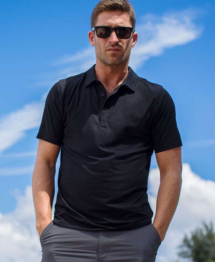 Cariloha Men's Classic Fit Viscose from Bamboo Polo Shirt - Macy's