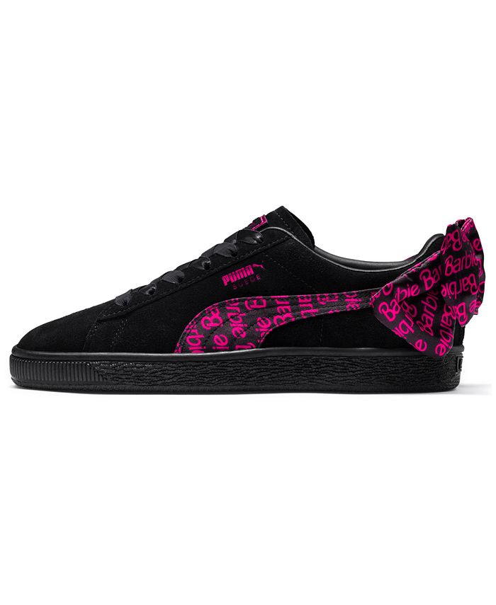 Puma Women's Suede Barbie Casual Sneakers from Finish Line - Macy's