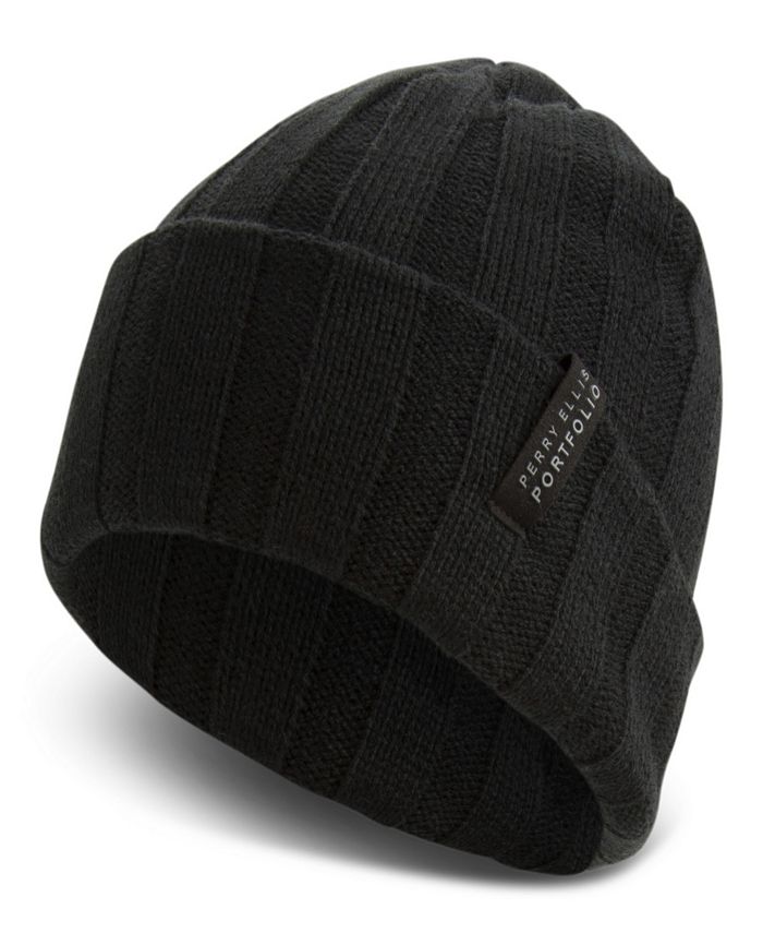 Perry Ellis Ribbed Watchcap - Macy's