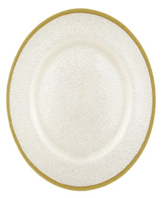 13" Gold Rim Charger - Macy's