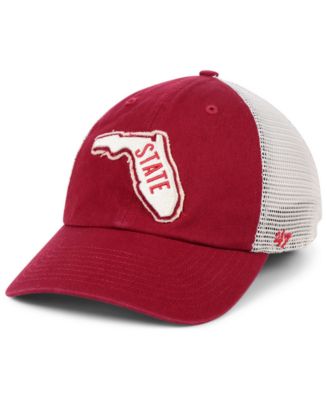 '47 Brand Florida State Seminoles Stamper CLOSER Stretch Fitted Cap ...