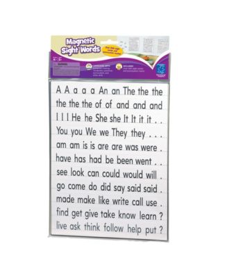 Learning Resources Educational Insights Magnetic Sight Words And ...