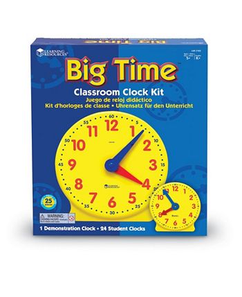 Learning Resources Classroom Clock Kit - Macy's