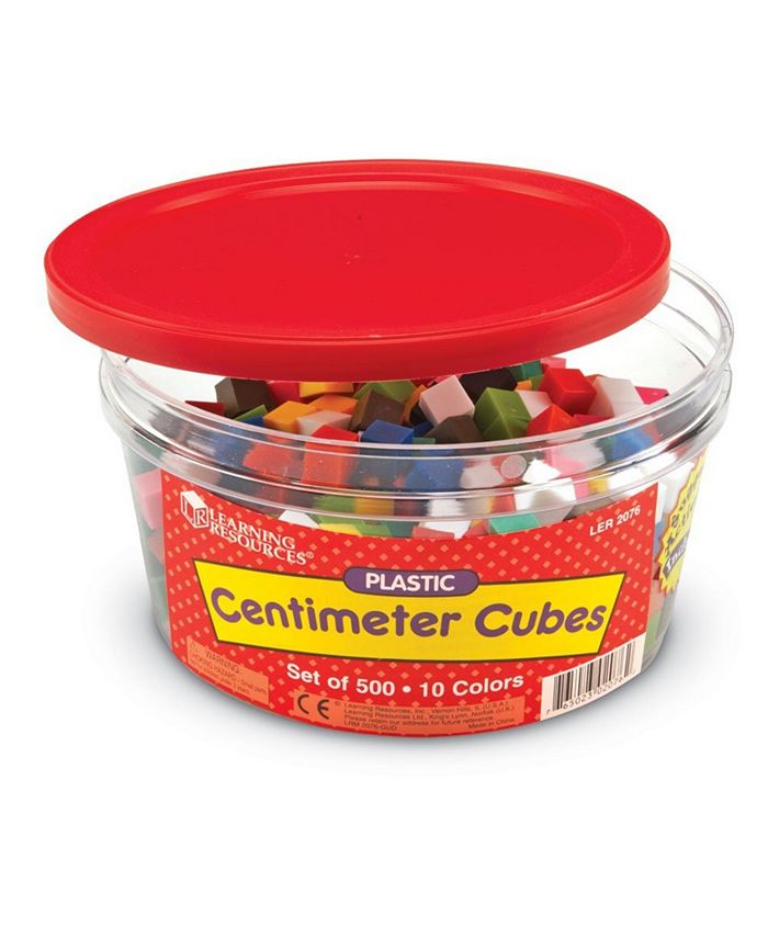 Learning Resources Centimeter Cubes Set of 500 - Macy's