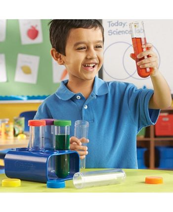 Learning Resources Primary Science Jumbo Test Tubes with Stand - Macy's