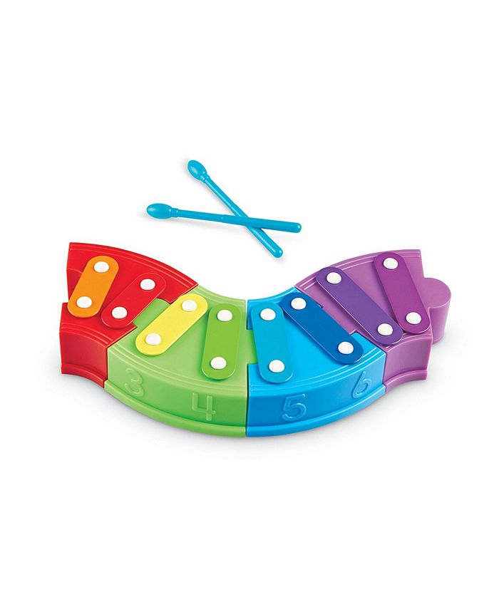 Learning Resources Rainbow Learning Xylophone 6 Pieces - Macy's