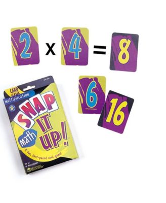 Learning Resources Snap It Up Multiplication Card Game - Macy's