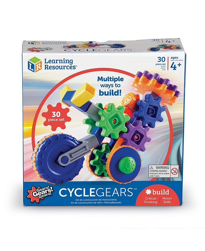 Learning Resources Gears Gears Gears Cycle Gears 30 Pieces - Macy's