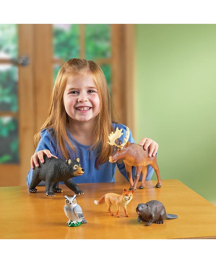 Learning Resources Jumbo Forest Animals - Macy's