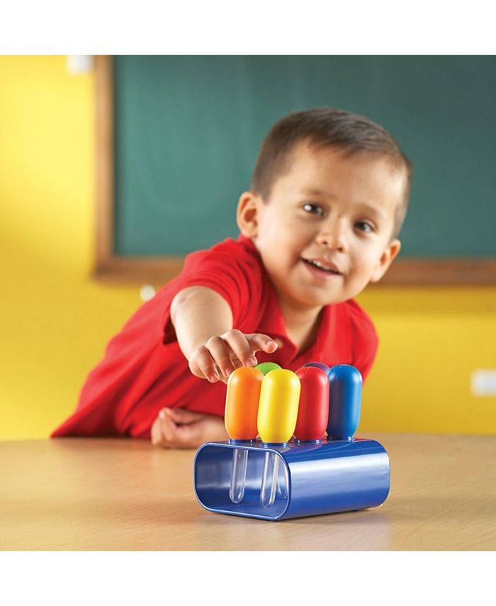 Learning Resources Jumbo Eyedroppers Set of 6 with Stand - Macy's