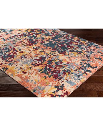 Surya Trailblazer TZR-1017 Denim 5'3" x 7'6" Area Rug - Macy's