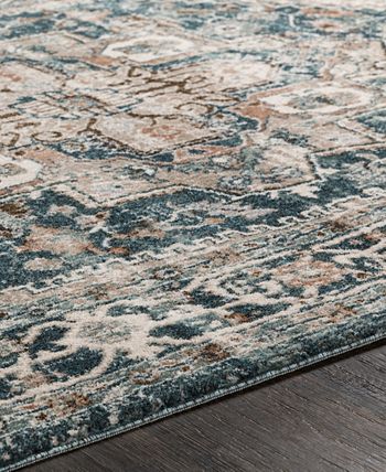 Surya Soft Touch SFT-2301 Teal 2' x 3' Area Rug - Macy's