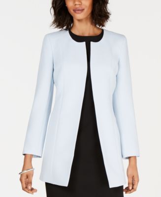 Kasper Open-Front Topper Jacket - Macy's