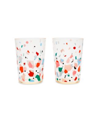 ban.do Cocktail Tumblers, Confetti - Macy's