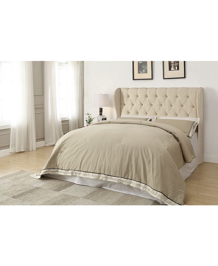 Coaster Home Furnishings Sammie Traditional Upholstered Queen Headboard ...