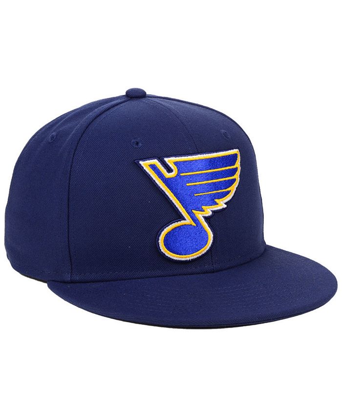 Authentic NHL Headwear St. Louis Blues Basic Fan Fitted Cap - Macy's