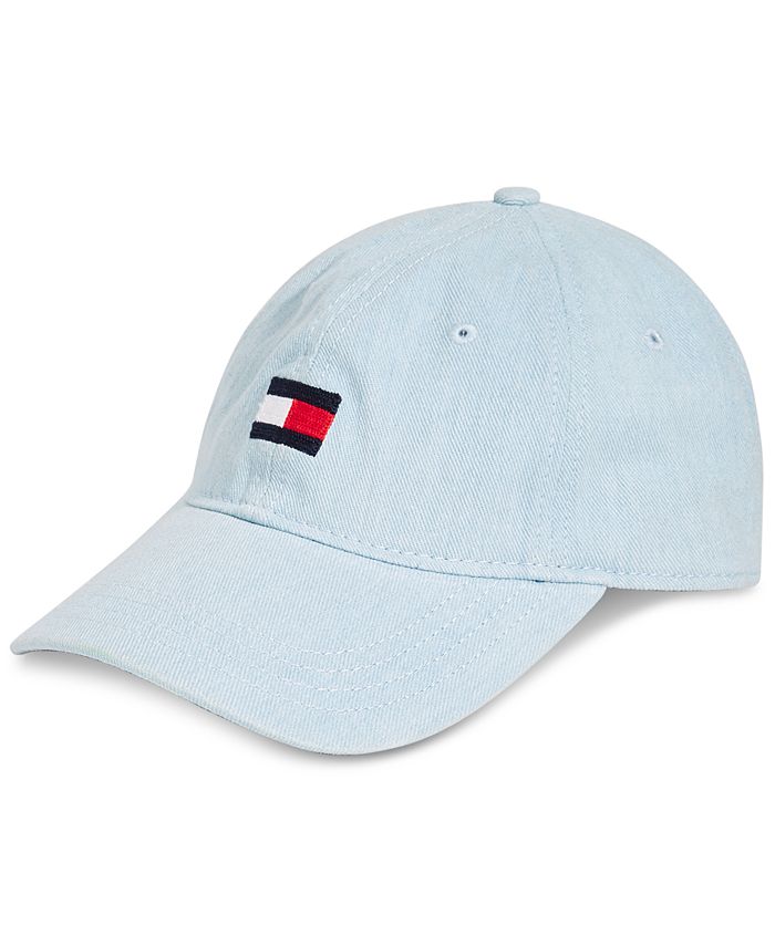 Tommy Hilfiger Men's Ardin Logo Embroidered Denim Cap - Macy's