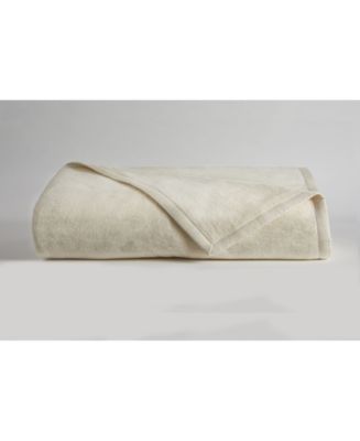 DownTown Company Cotton Cashmere Blanket, Twin - Macy's