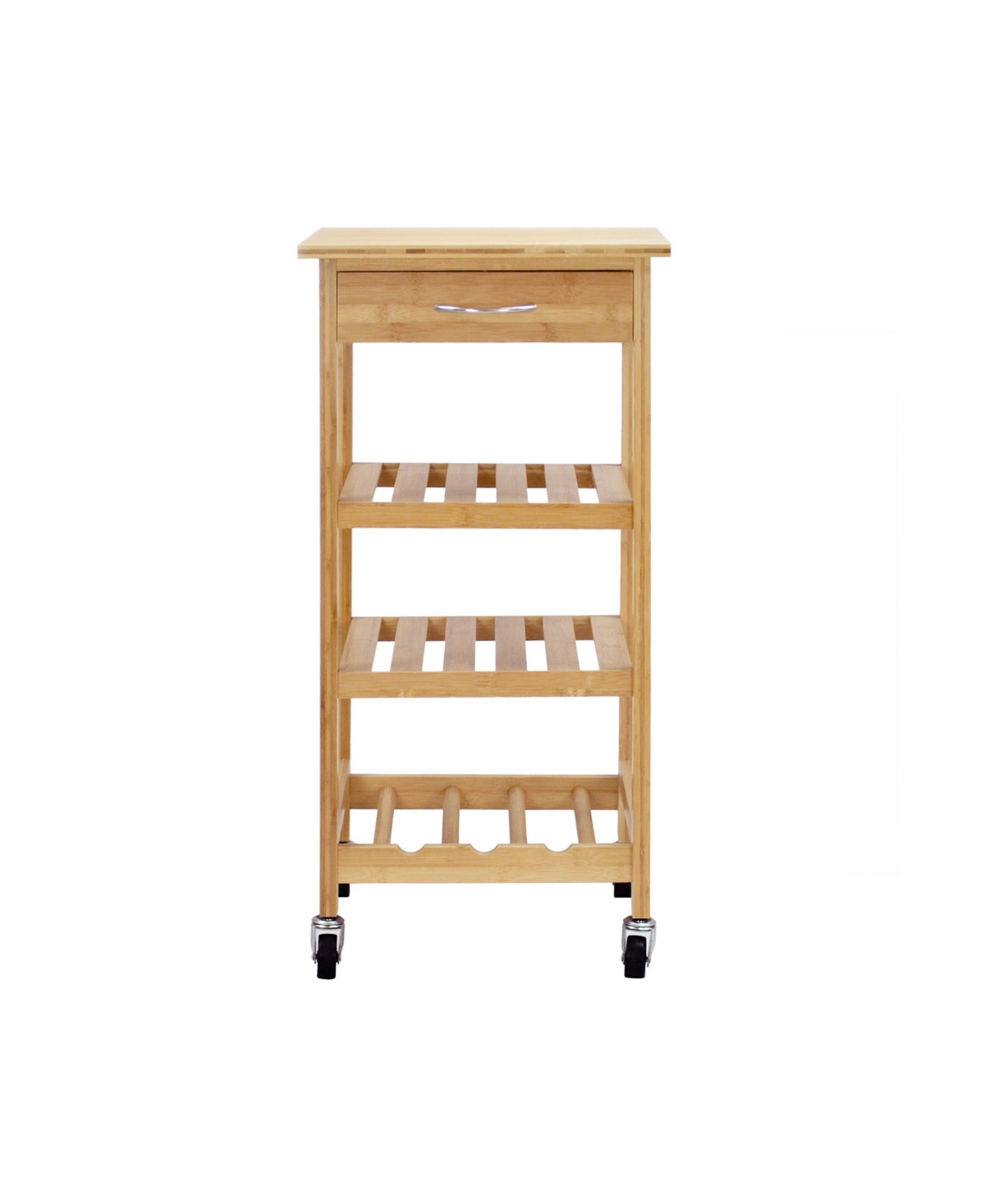 Click here for Oceanstar Bamboo Kitchen Trolley - Natural prices